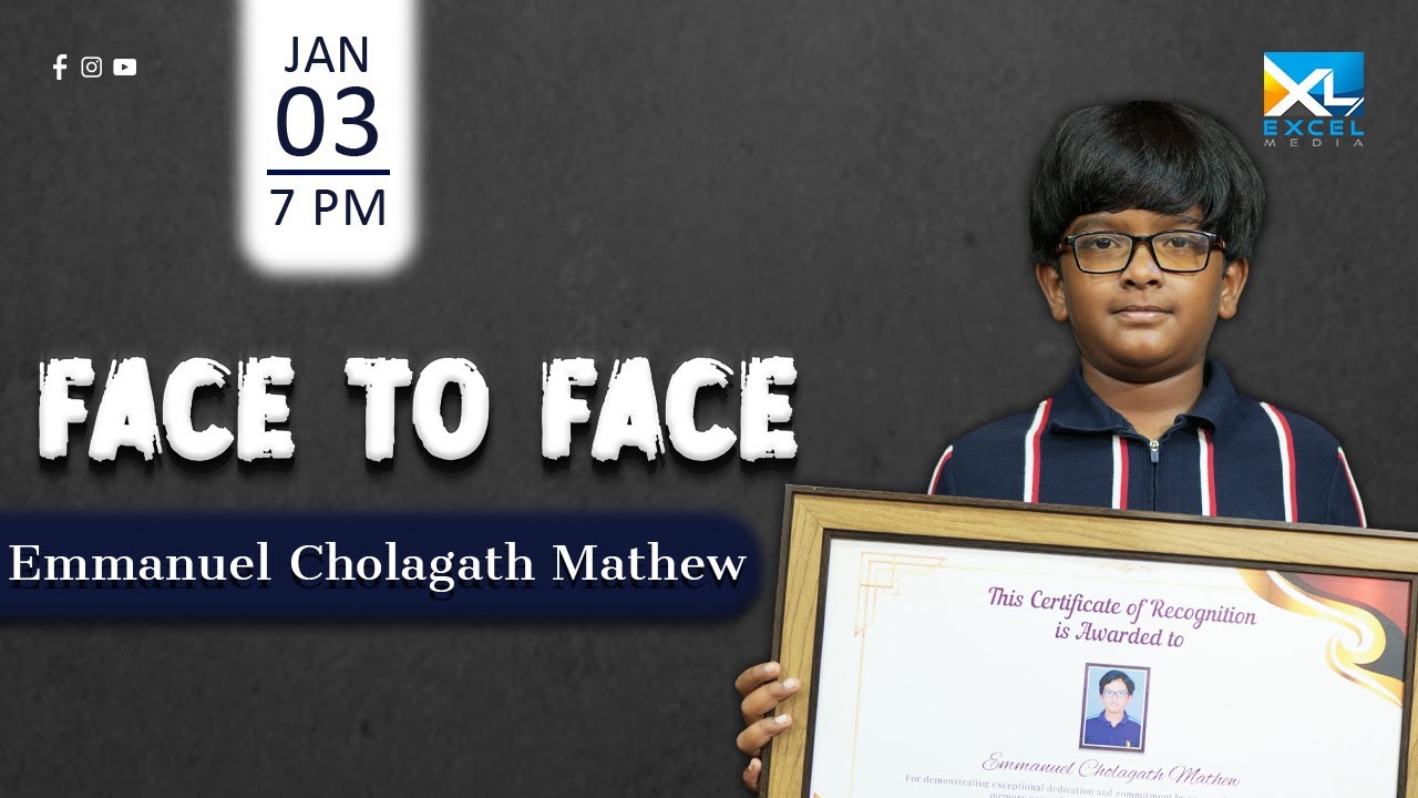 Face to Face | Thy Word Legend | Emmanuel Cholagath Mathew & Family ...