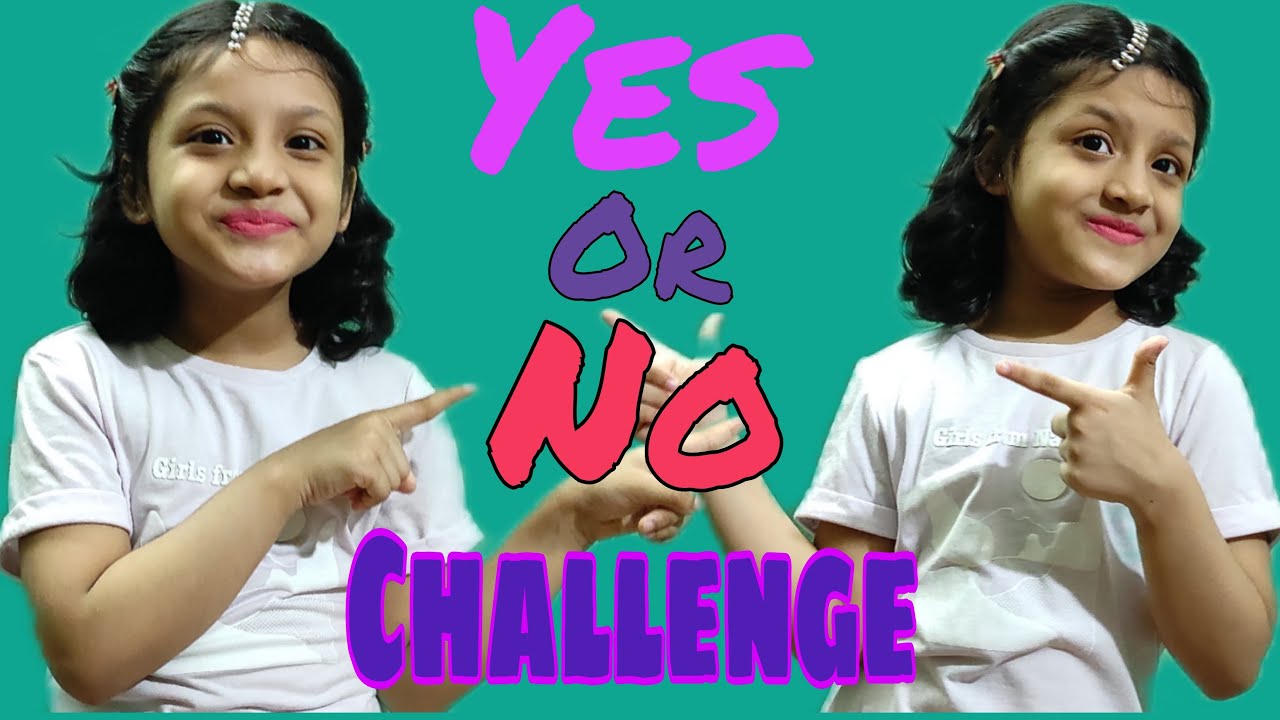 Yes Or No Challenge For Kids.Funny Video.Fun Foorti.Yes or No. - YouTube