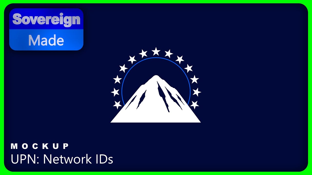 UPN Branding (2024) - Network IDs | Mockup | SovereignMade - YouTube