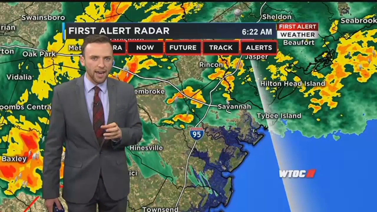 Cutter Martin: January 22nd Severe Weather Coverage - YouTube