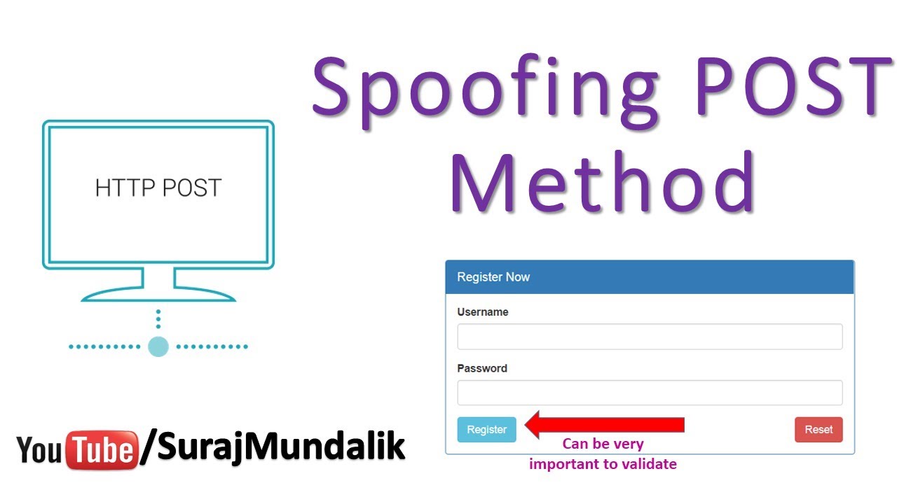 Spoofing POST Method | Suraj Mundalik - YouTube