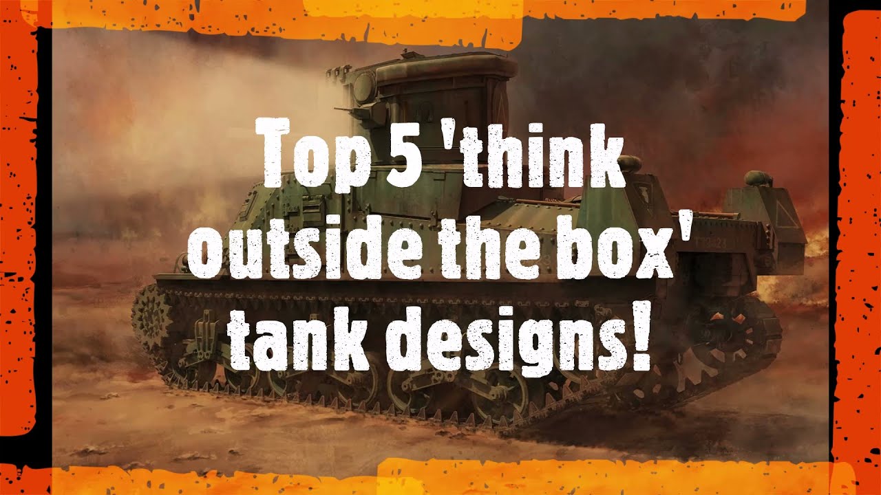 Top 5 'Think outside the box' tank designs! - YouTube