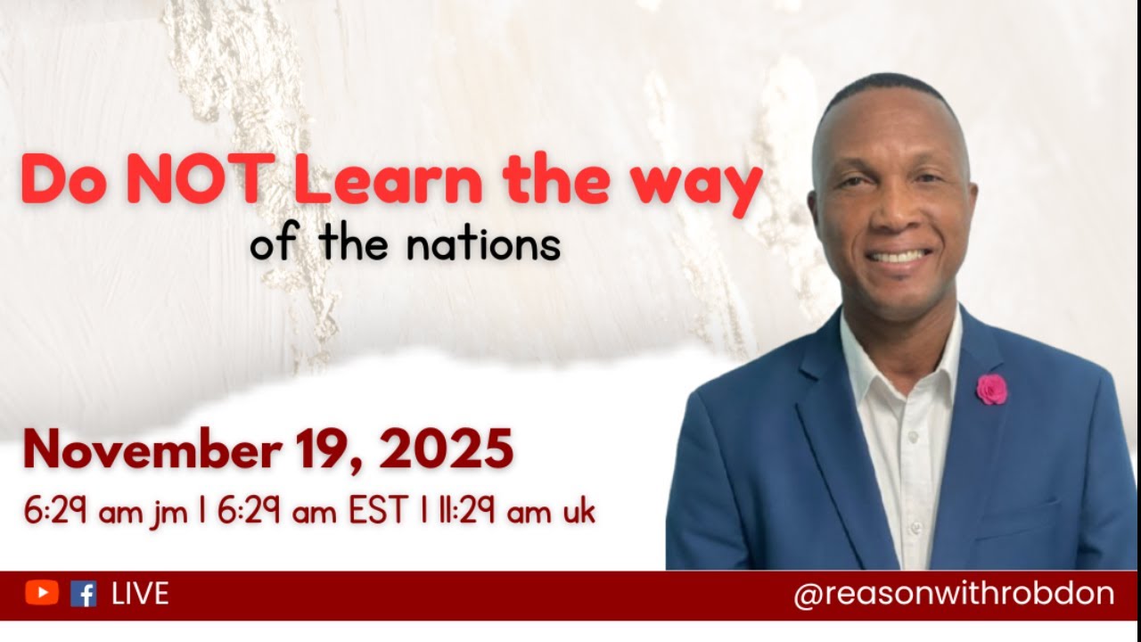 PV365+Global | Do Not Learn the Way of the Nations | Pastor Alpheaus ...