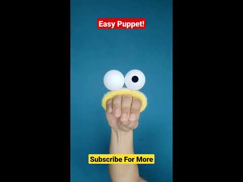 Make Puppet Easy Fast! #shorts #youtubeshorts #short #puppet # ...