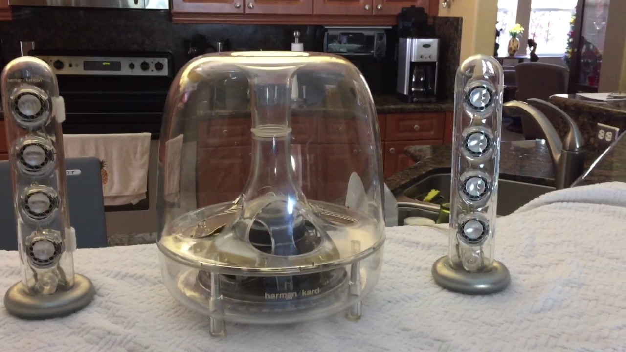 Harmon/Kardon Sound Sticks Demo - YouTube