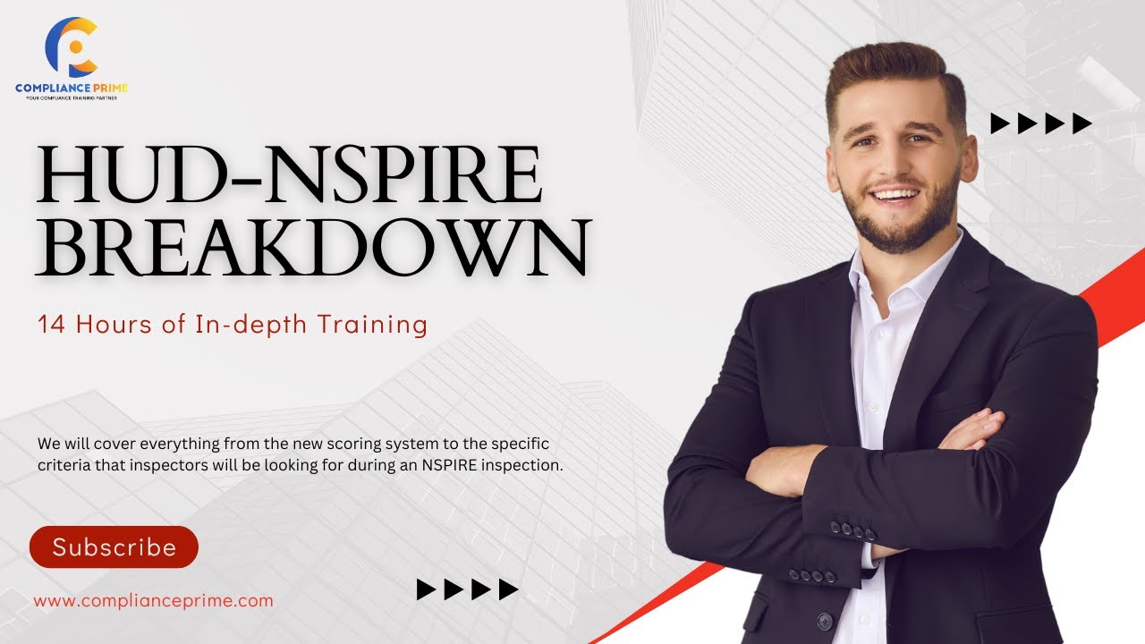 HUD NSPIRE Breakdown | 14 Hours Of In-Depth Training | WEBINAR - YouTube