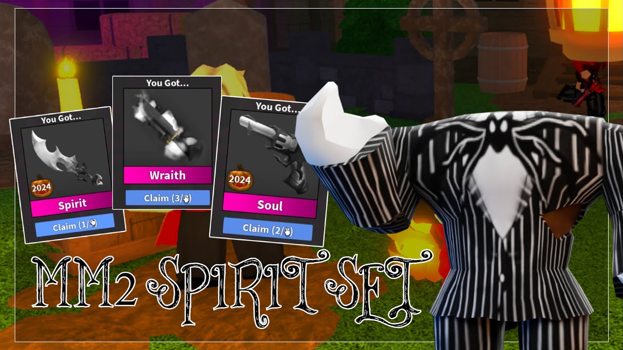 MM2 *SPIRIT SET* MONTAGE AS JACK SKELLINGTON (MM2 HALLOWEEN 2024) - YouTube