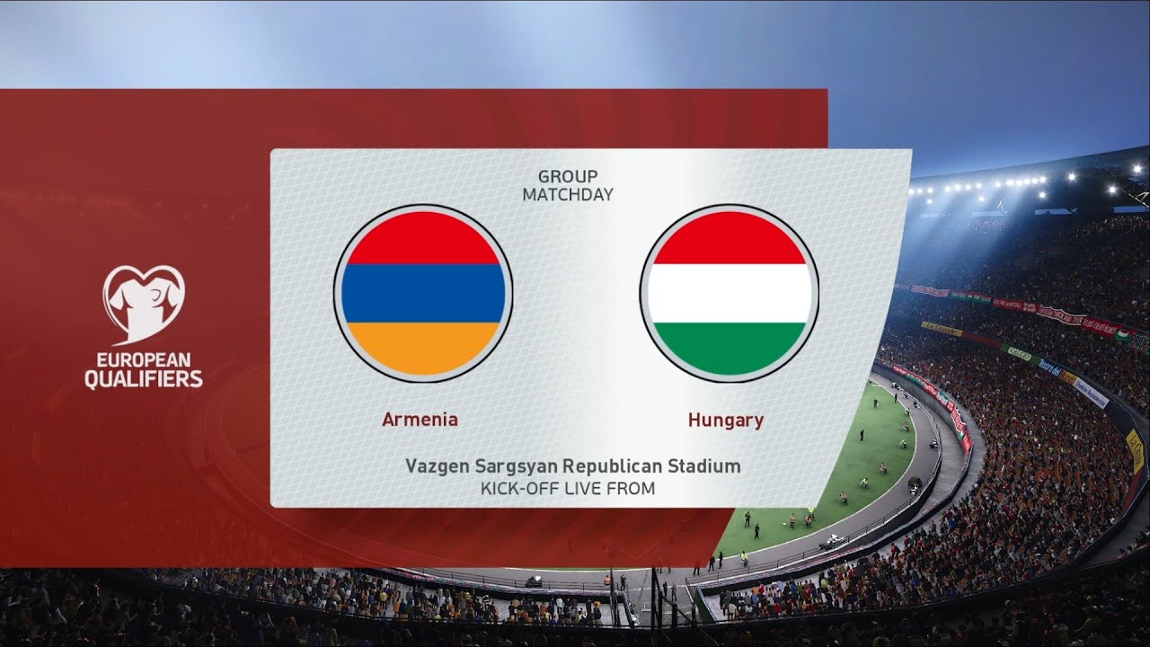 Armenia vs Hungary | 2026 FIFA World Cup Qualifiers | PES 2021 - YouTube