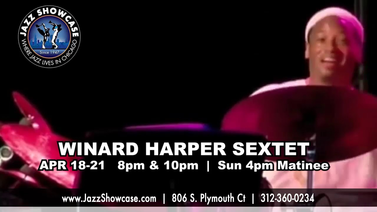 Drummer Winard Harper at the Jazz Showcase April 18-21. - YouTube