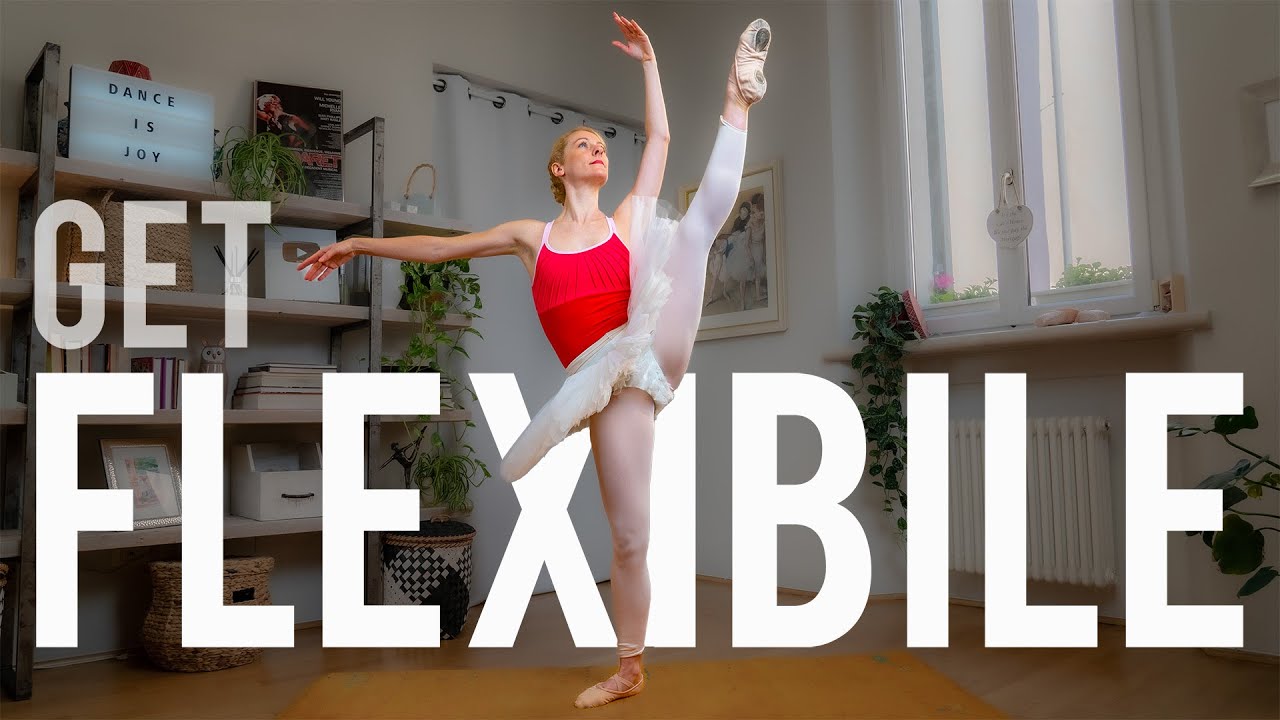 How To GET FLEXIBLE FOR BALLET - YouTube