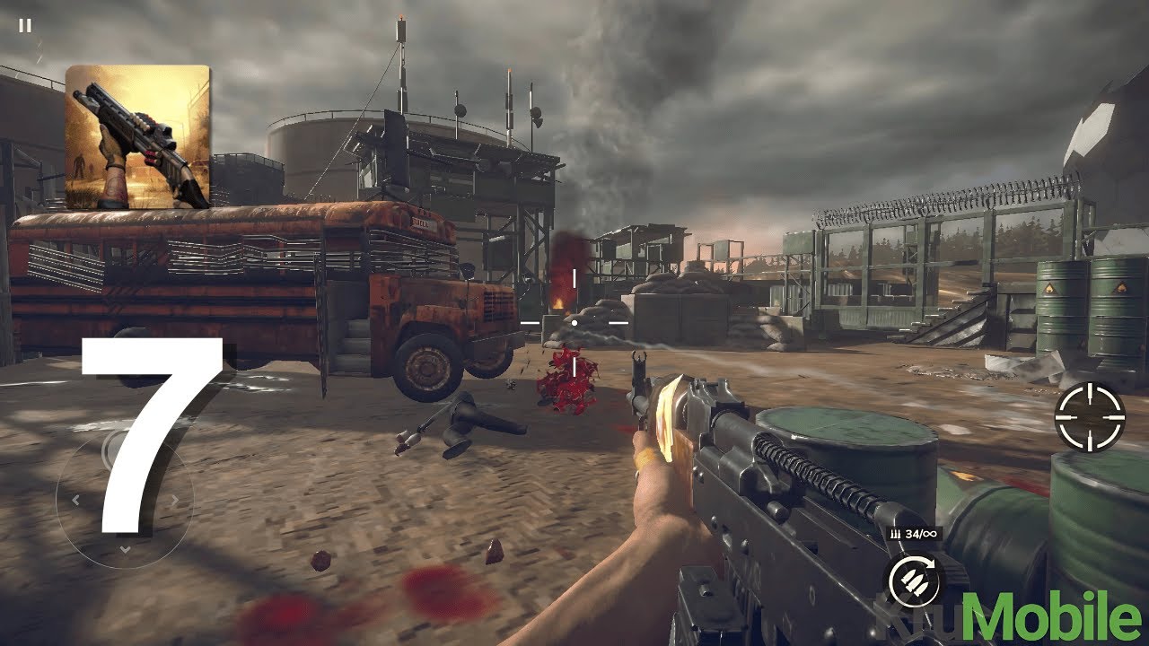 Zombie Harbor: Offline FPS Gameplay Walkthrough Part 7 (Android IOS ...