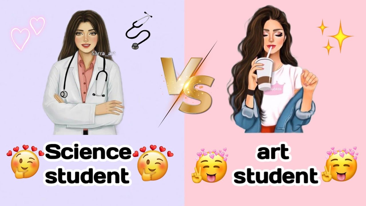 Science student 🤩🔥 VS Art Student 🥰😎 - YouTube