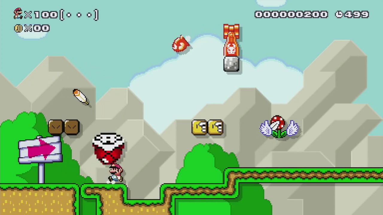 WREATHED PROWLER ~ Easy 100 Mario Challenge - Super Mario Maker - No ...