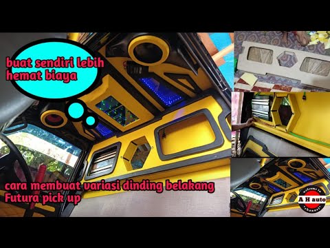 cara membuat Variasi sandaran belakang carry futura minimalis # ...