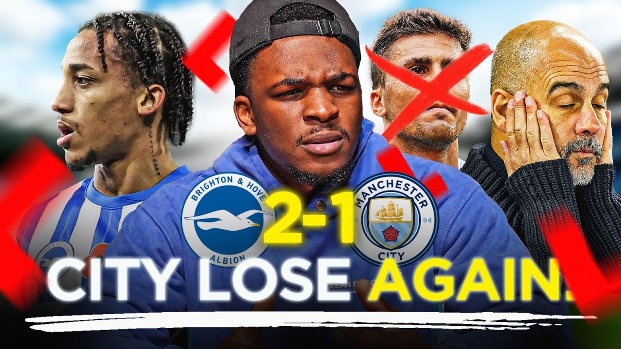 MAN CITY LOSE 4 IN A ROW... PEP GUARDIOLA DESERVES CRITICISM... - YouTube