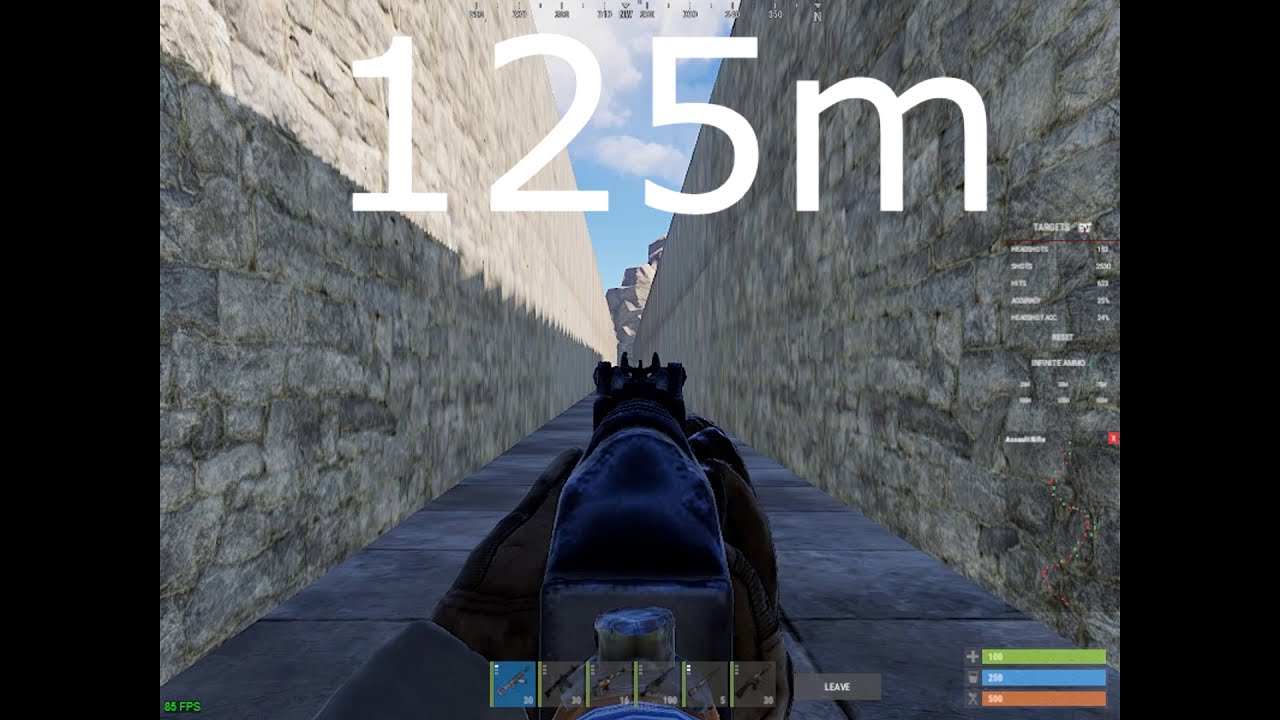 How 6K hours in rust looks like (ak spray) - YouTube