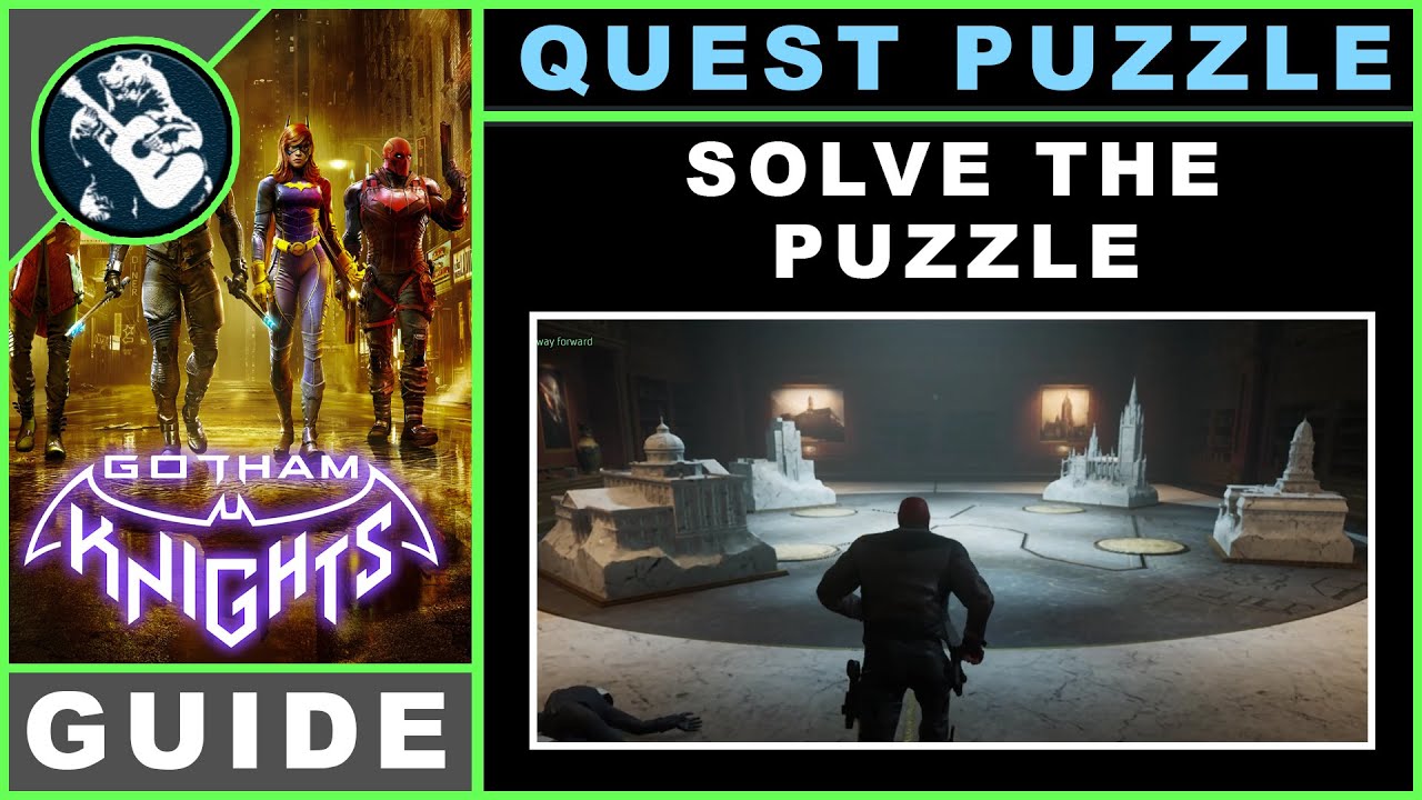 Solve the Puzzle | Gotham Knights Quest Guide - YouTube