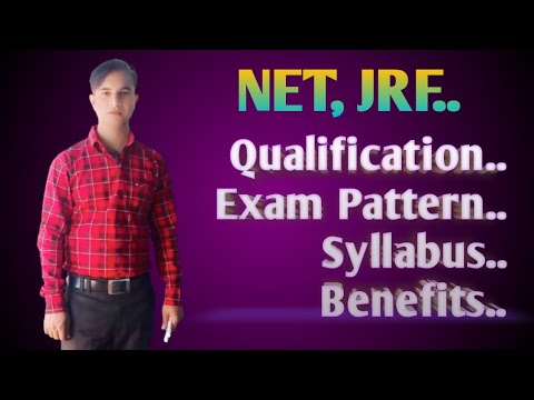 UGC,,NET, (JRF)//Qualification, Exam Pattern, Syllabus, Benefits ️🤗 ️ ...