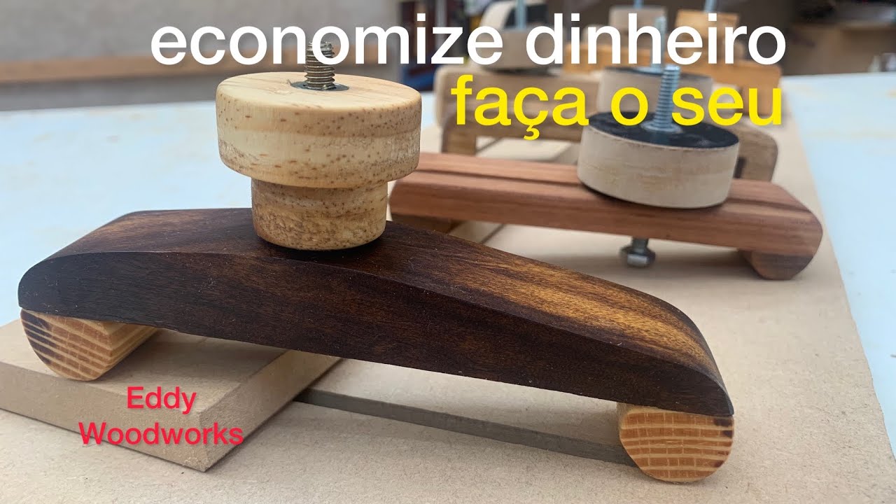 100 - Não compre grampo de mesa. Faça o seu. Fácil e barato - YouTube