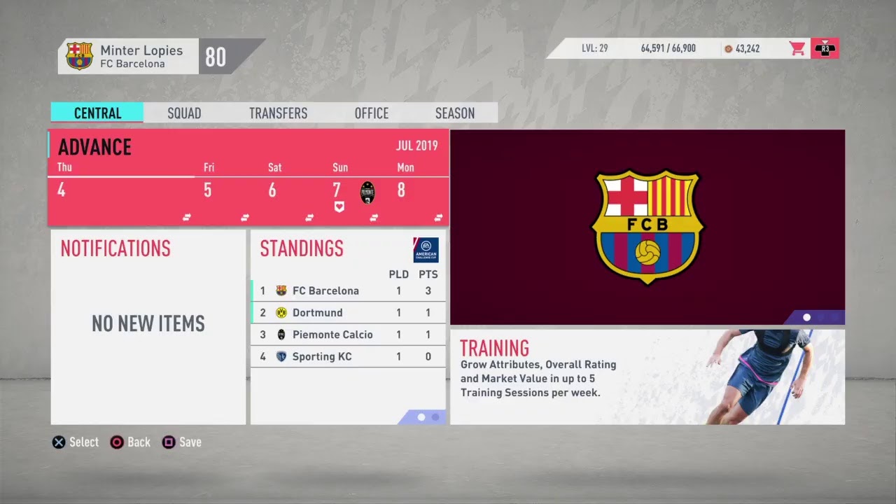 Fifa 20 Manager Career #1 - YouTube