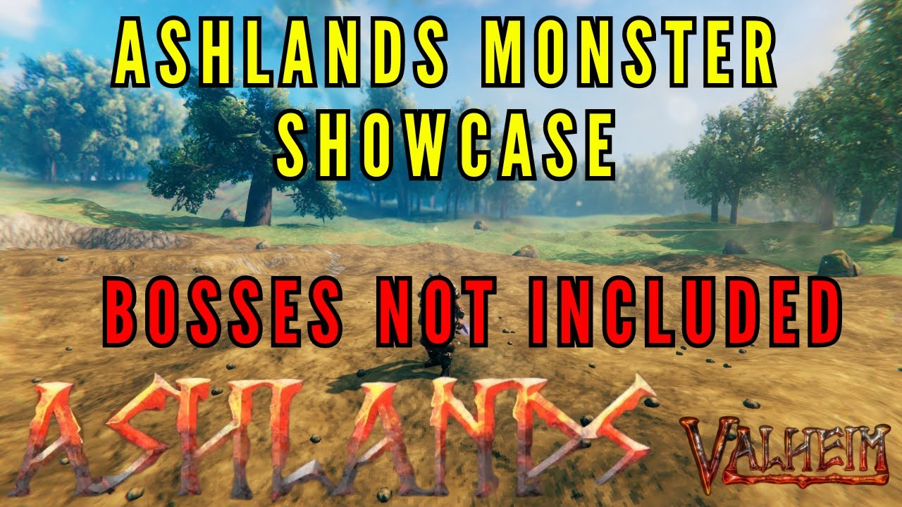 Valheim Ashlands - All new regular monsters (no bosses included) - YouTube