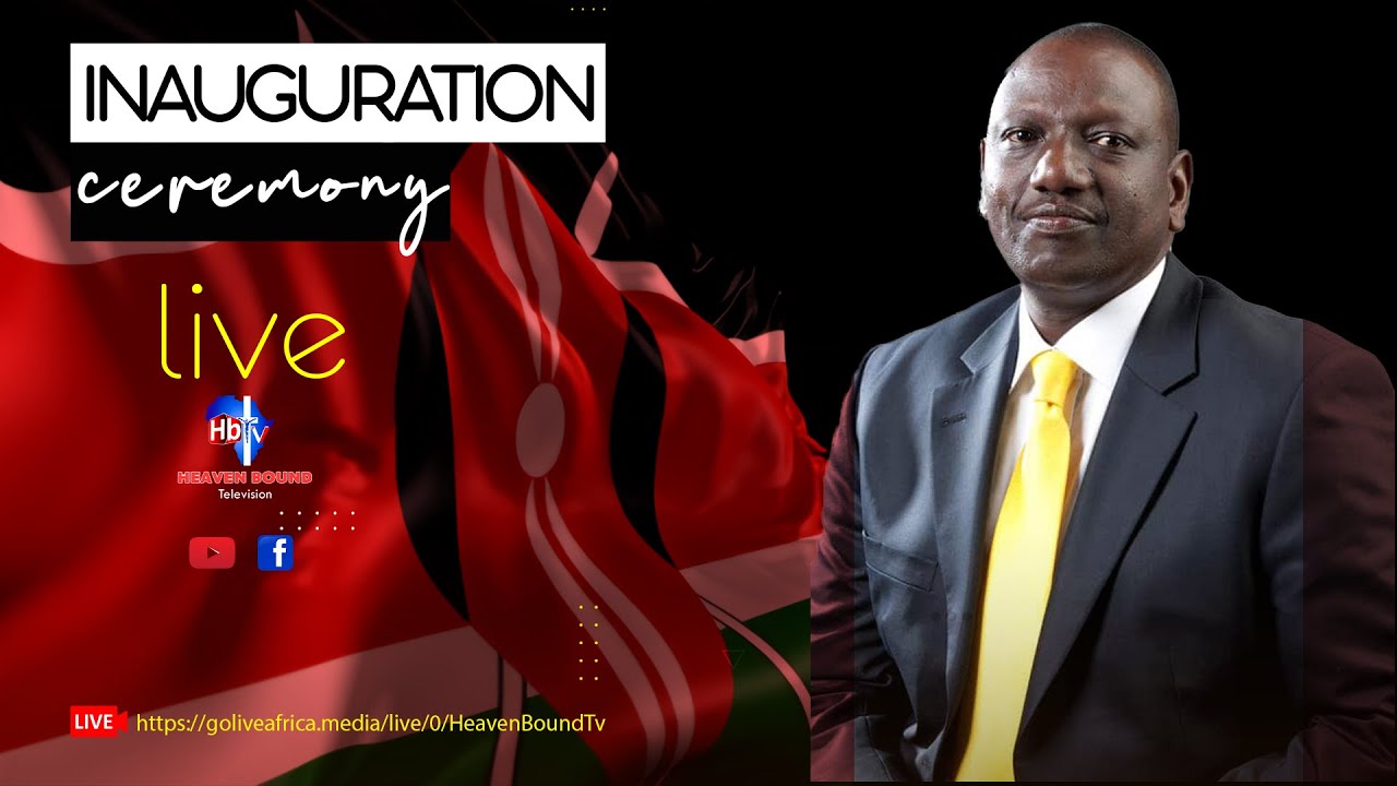 WILLIAM SAMOEI RUTO INAUGURATION CEREMONY - YouTube