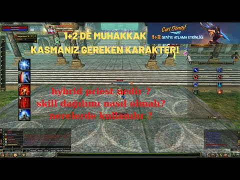 KNIGHT ONLINE | 1+2 de KASMANIZ GEREKEN İLK CHAR!!! | Hybrid Priest