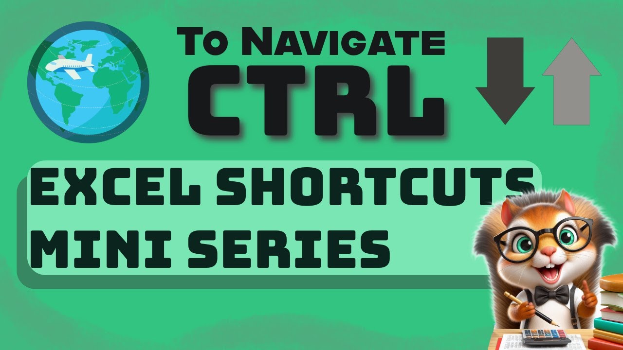 Excel Navigation Shortcuts Excel Shortcuts Mini Series Vid 3 Youtube