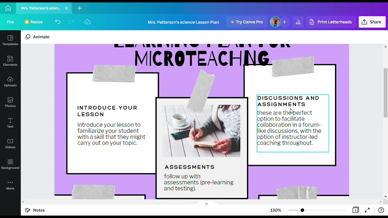Example Of Learning Plan In Microteaching YouTube Example Of Learning Plan In Microteaching YouTube