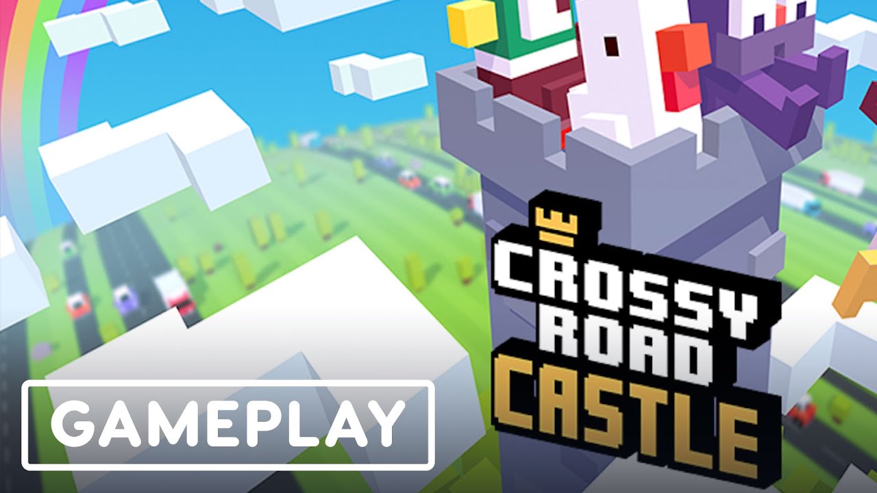 8 Minutes of Crossy Road Castle Gameplay - YouTube