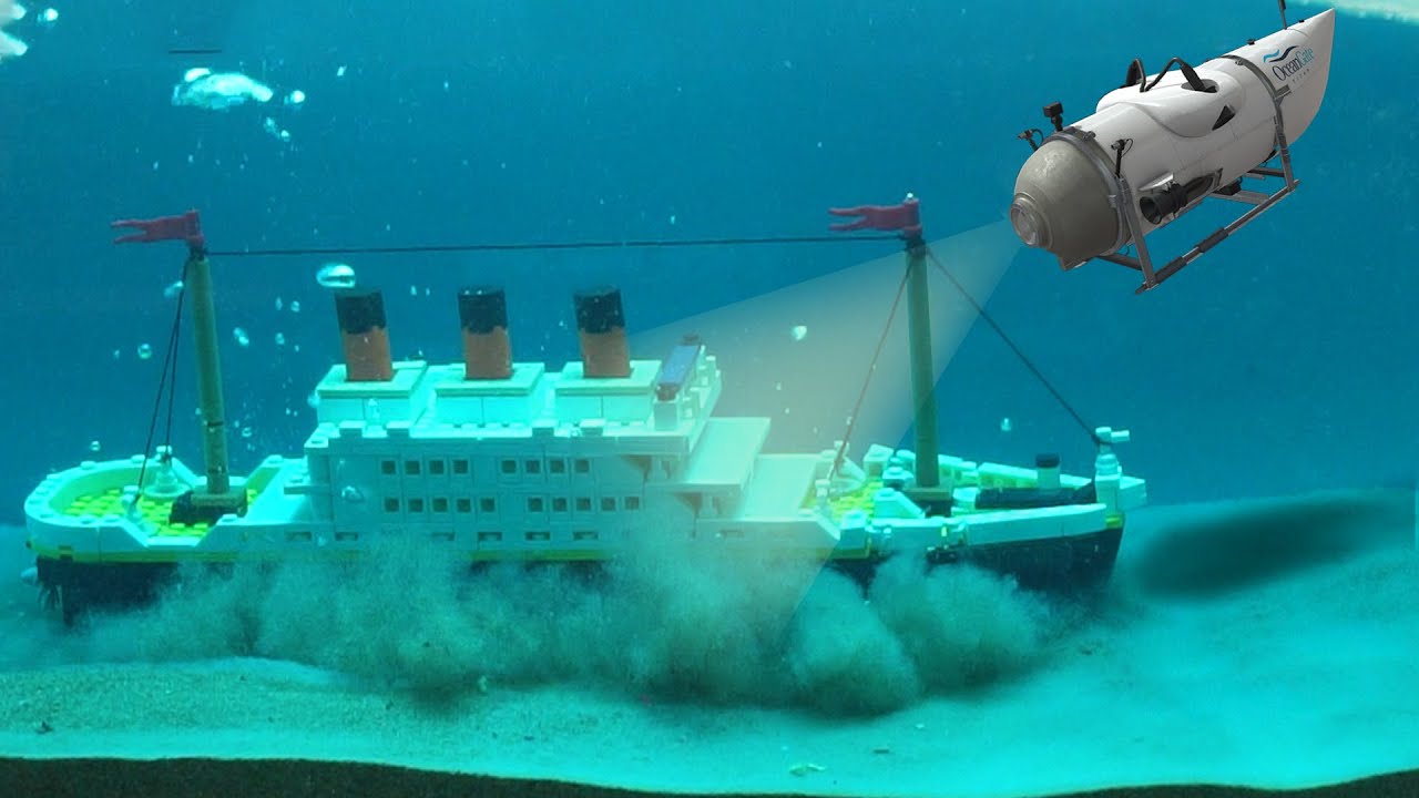 Lego Titan Submarine Missing Experiment - Lego Titanic Sinking ...