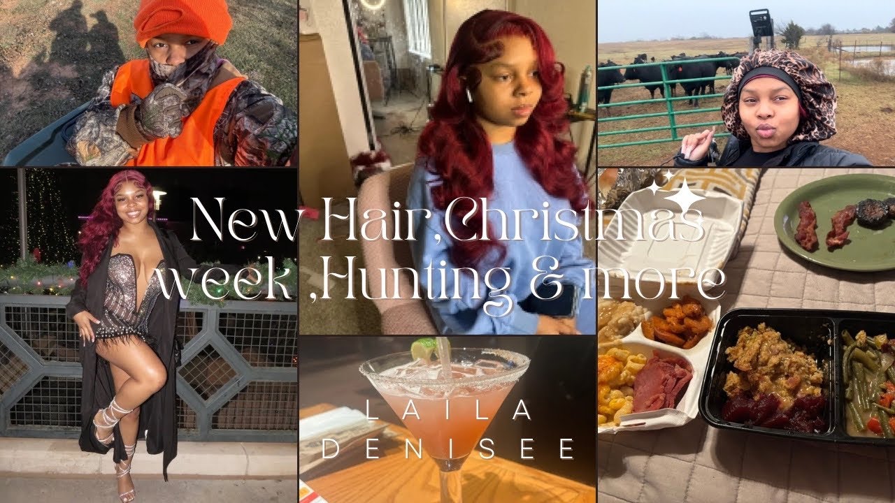 New Hair | Hunting + feeding livestock |Christmas week & more - YouTube