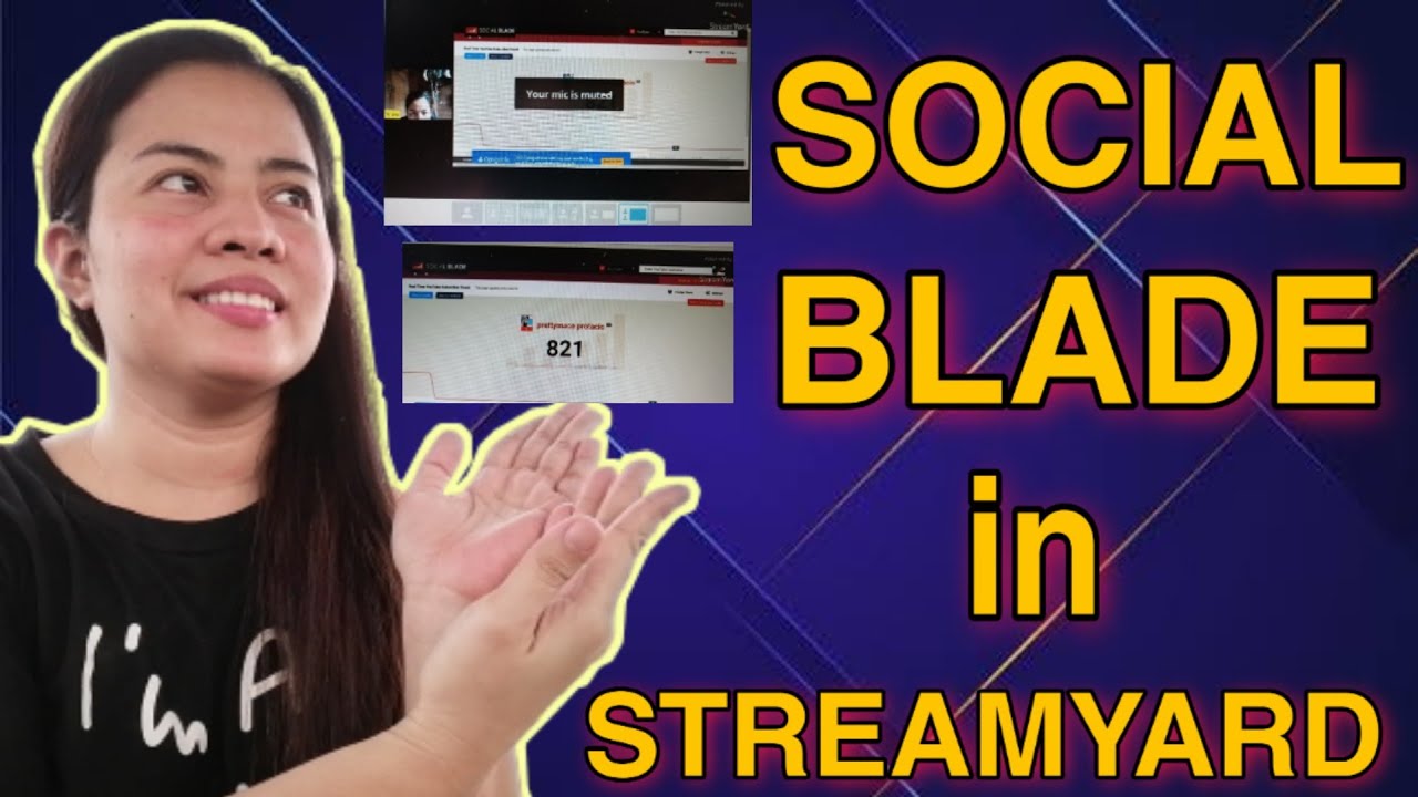 How to use Social Blade in Streamyard|Xris Tutorials - YouTube