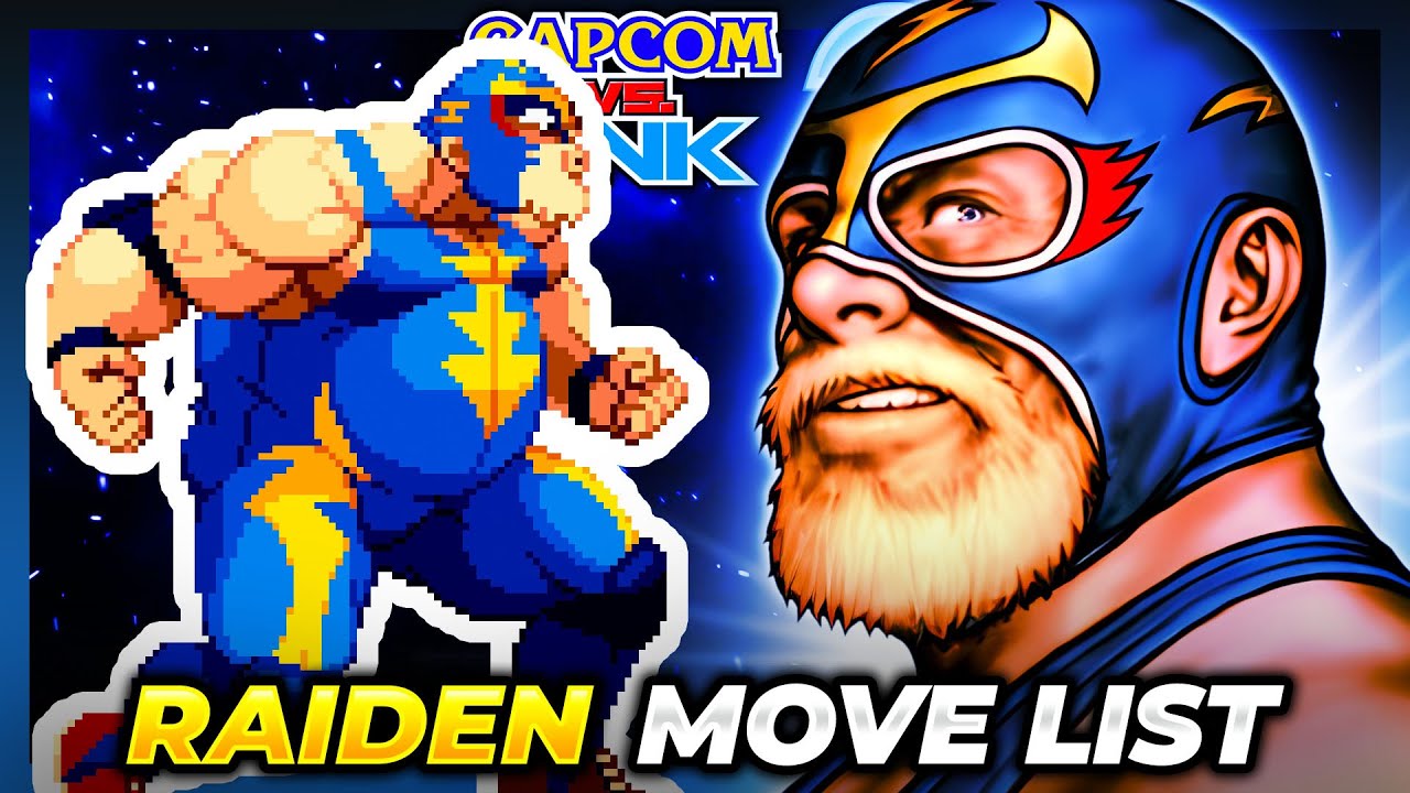 RAIDEN MOVE LIST - Capcom vs. SNK 2: Mark of the Millenium 2001 (CVS2 ...