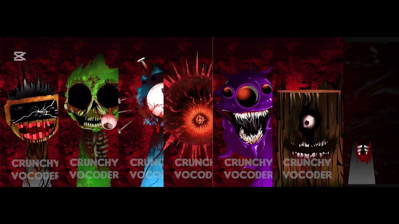 Crunchy vocoder’s sprunki phase 9 gameplay - YouTube