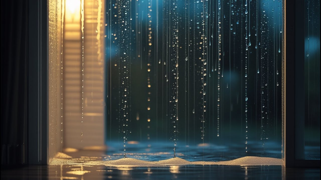 Soft and Constant Night Rain for Restful Dreams - YouTube