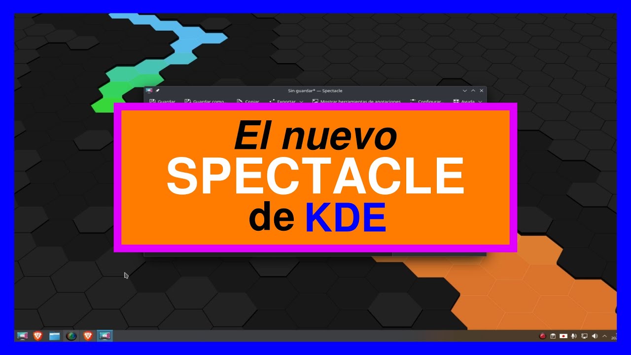 El nuevo Spectacle de KDE - YouTube