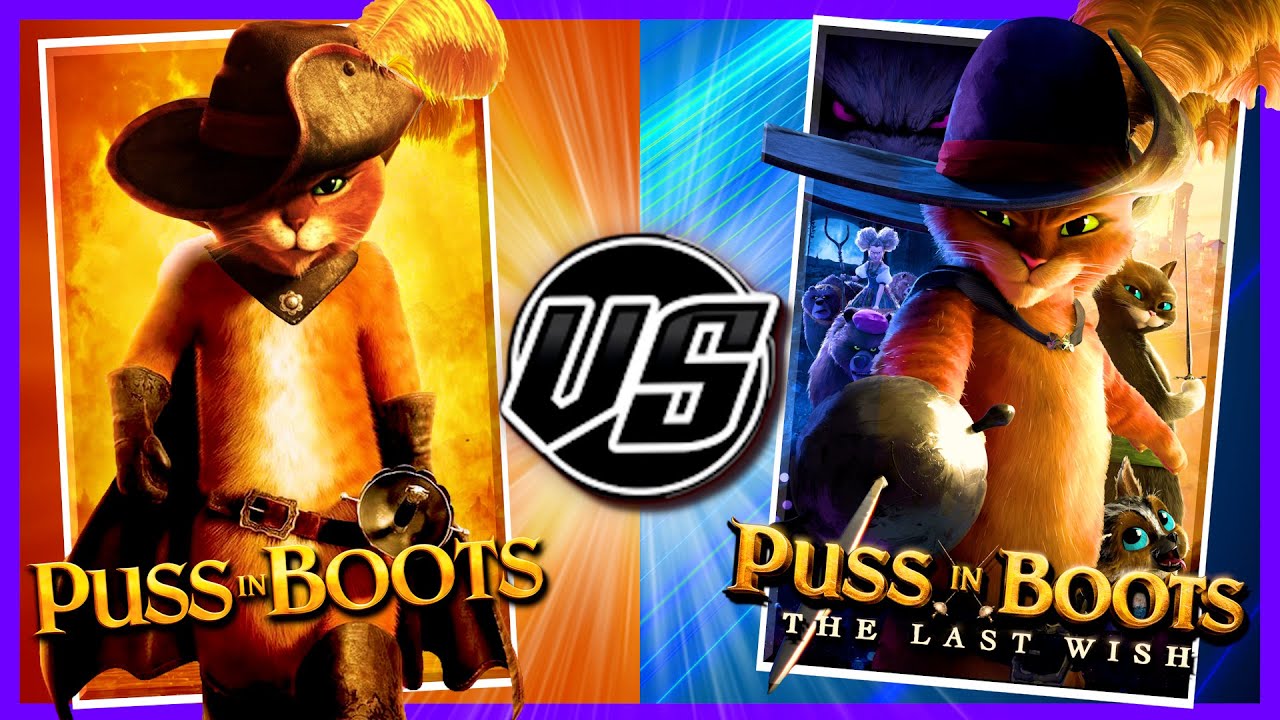 PUSS IN BOOTS 1 VS 2 | (2011) VS (2022) - YouTube