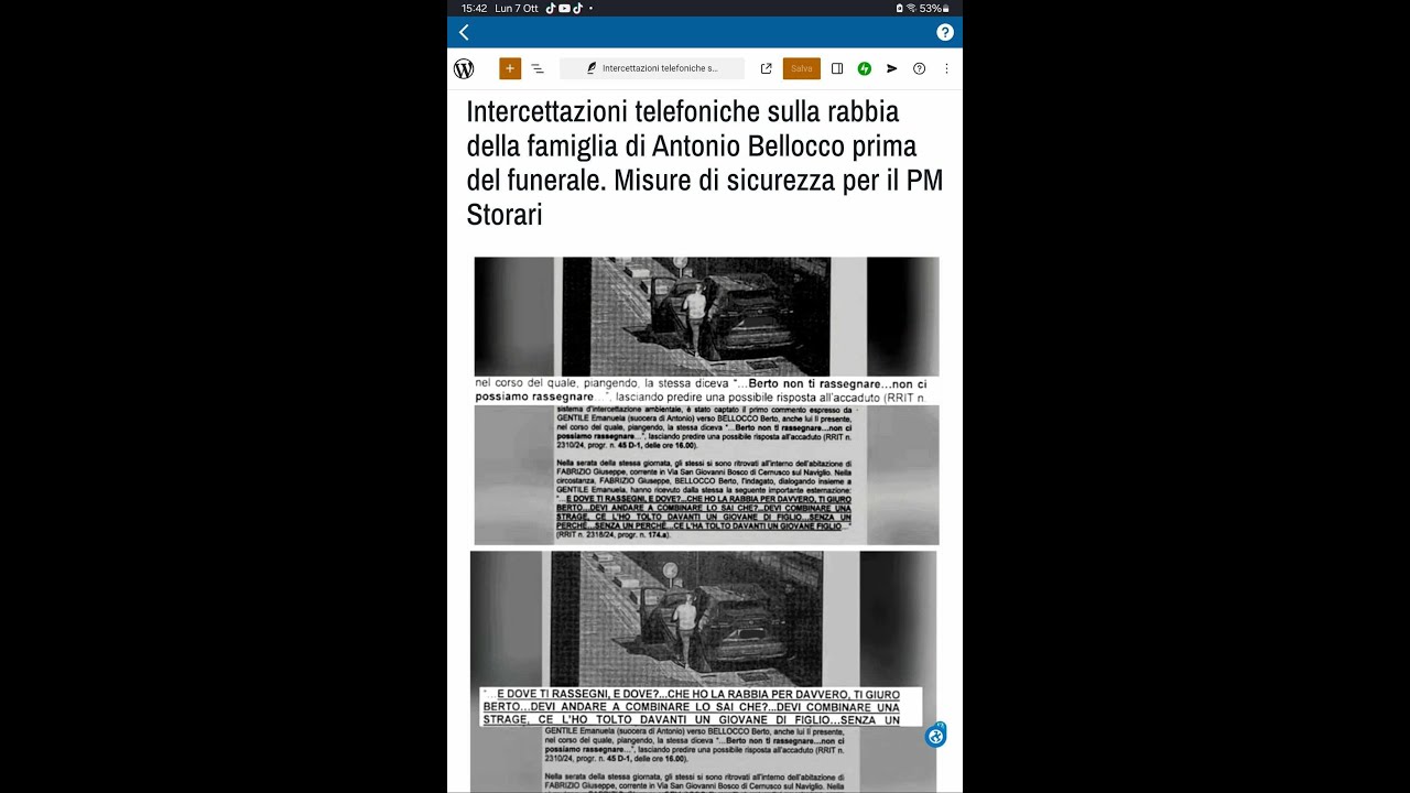 Intercettazioni telefoniche sulla rabbia della famiglia di Antonio ...