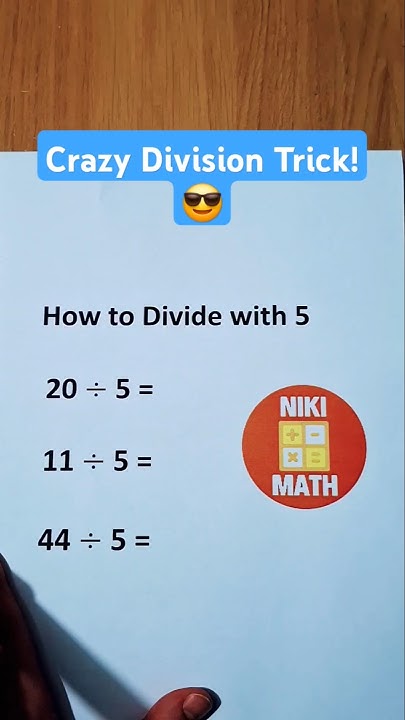 Division Tips and Tricks | Easy Division Tricks for Large and Small Numbers. #maths #mathtricks ...