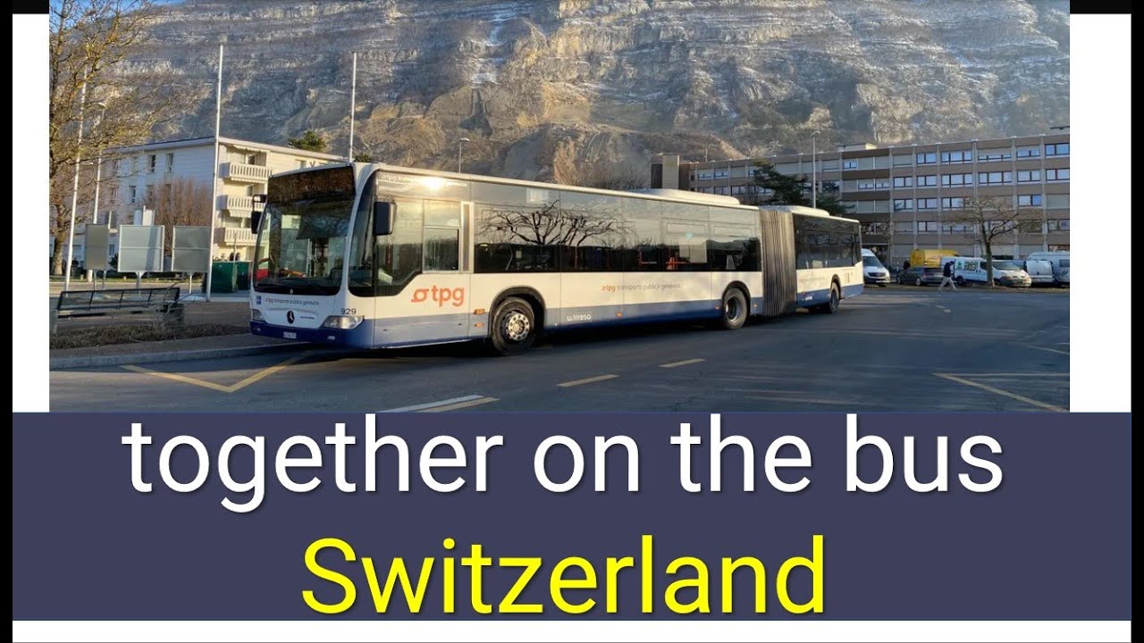 on the Geneva bus (TPG) - YouTube