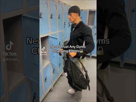 Never Trust Any Gyms Changing Rooms… #shorts #gym #relatable #gymshorts #viral #funny