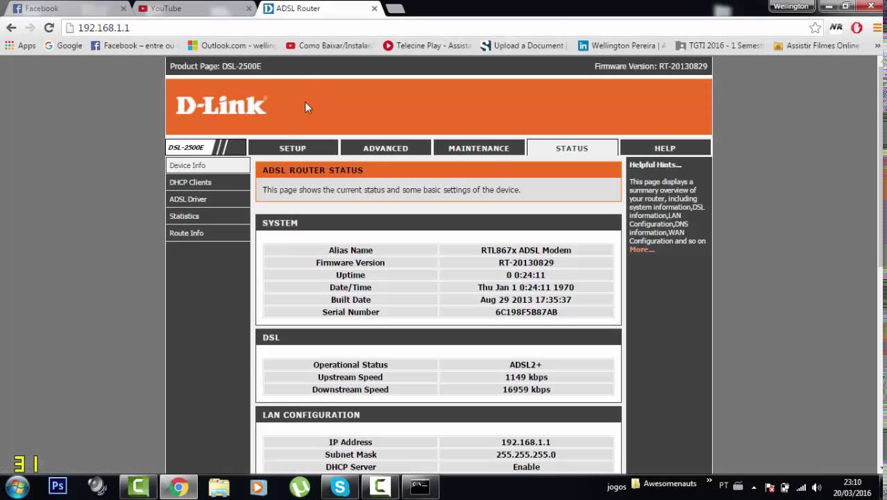 Resolvendo problema da internet! Como arrumar o erro DNS - YouTube