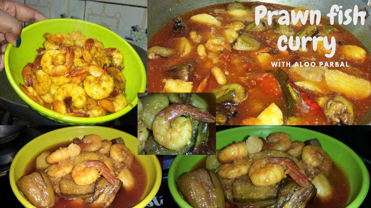 Bengali ka famous recipe Patol Chingri| Aloo parbal Prawn🍤 fish curry😍 ...