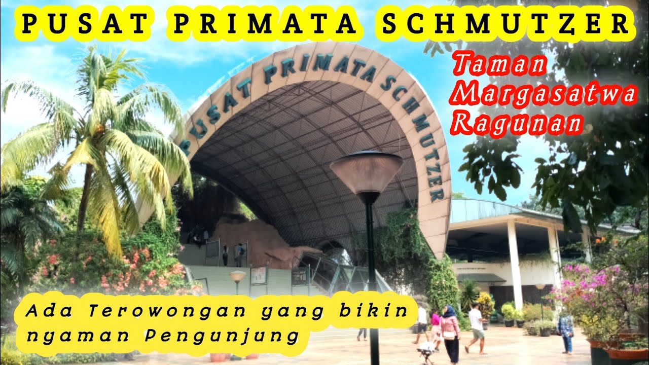 Pusat Primata Schmutzer Ragunan ! Ada Terowongan yang bikin nyaman ...