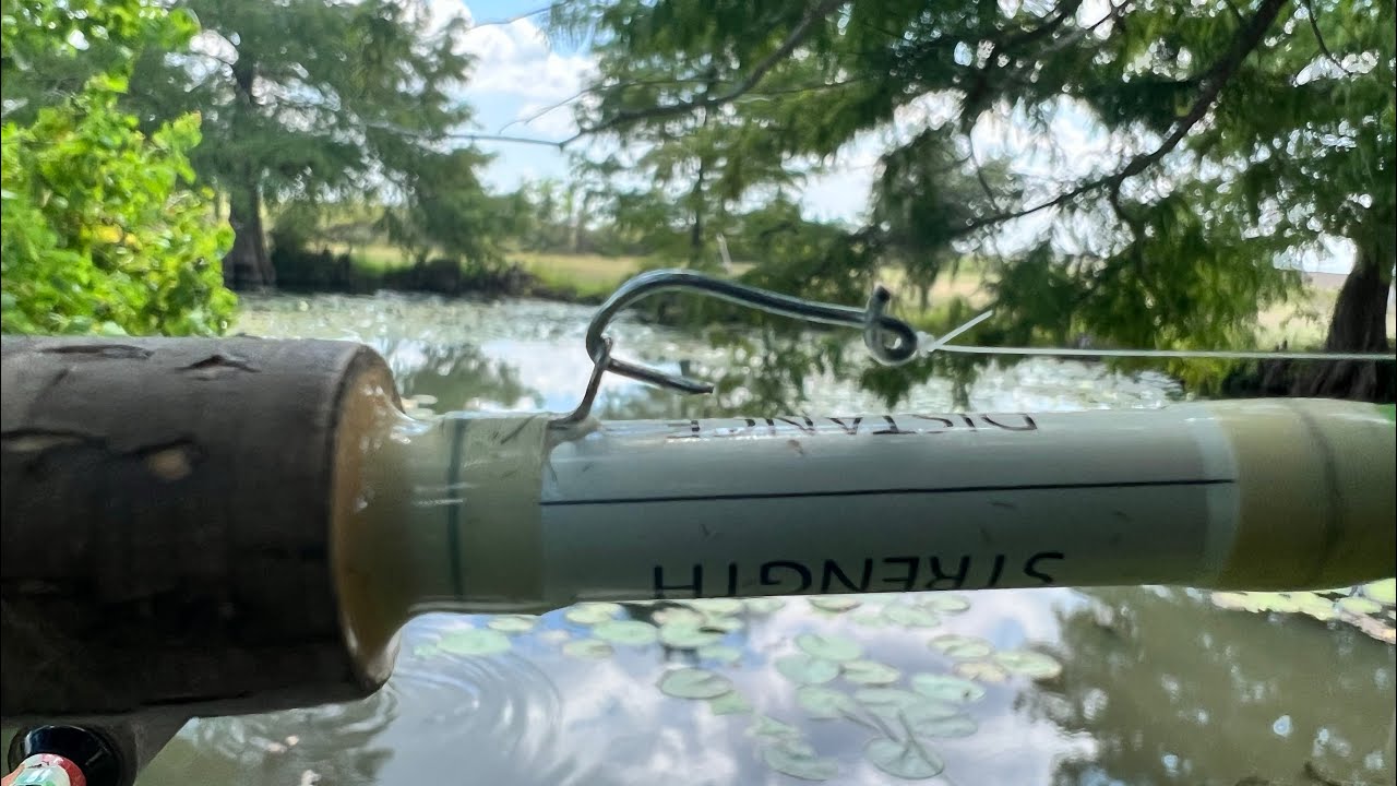 I went fishing with a homemade paperclip hook! - YouTube