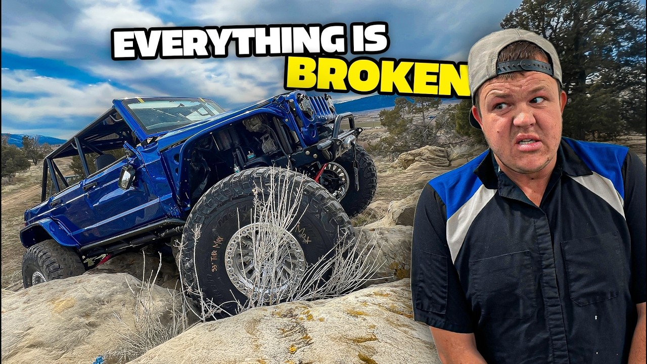 Everything Broke On Our Test Drive! Jalopy Jeep is Junk! - YouTube