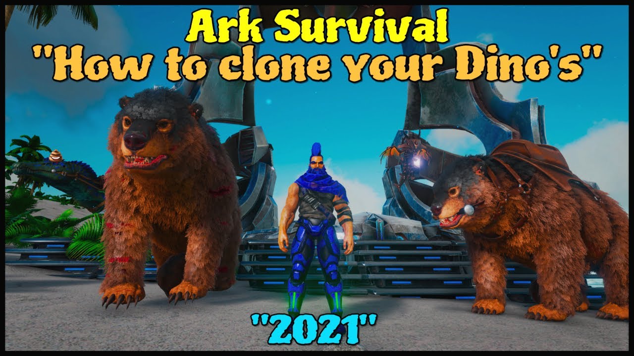Ark Survival "How to Clone your Dino's" 2021 - YouTube