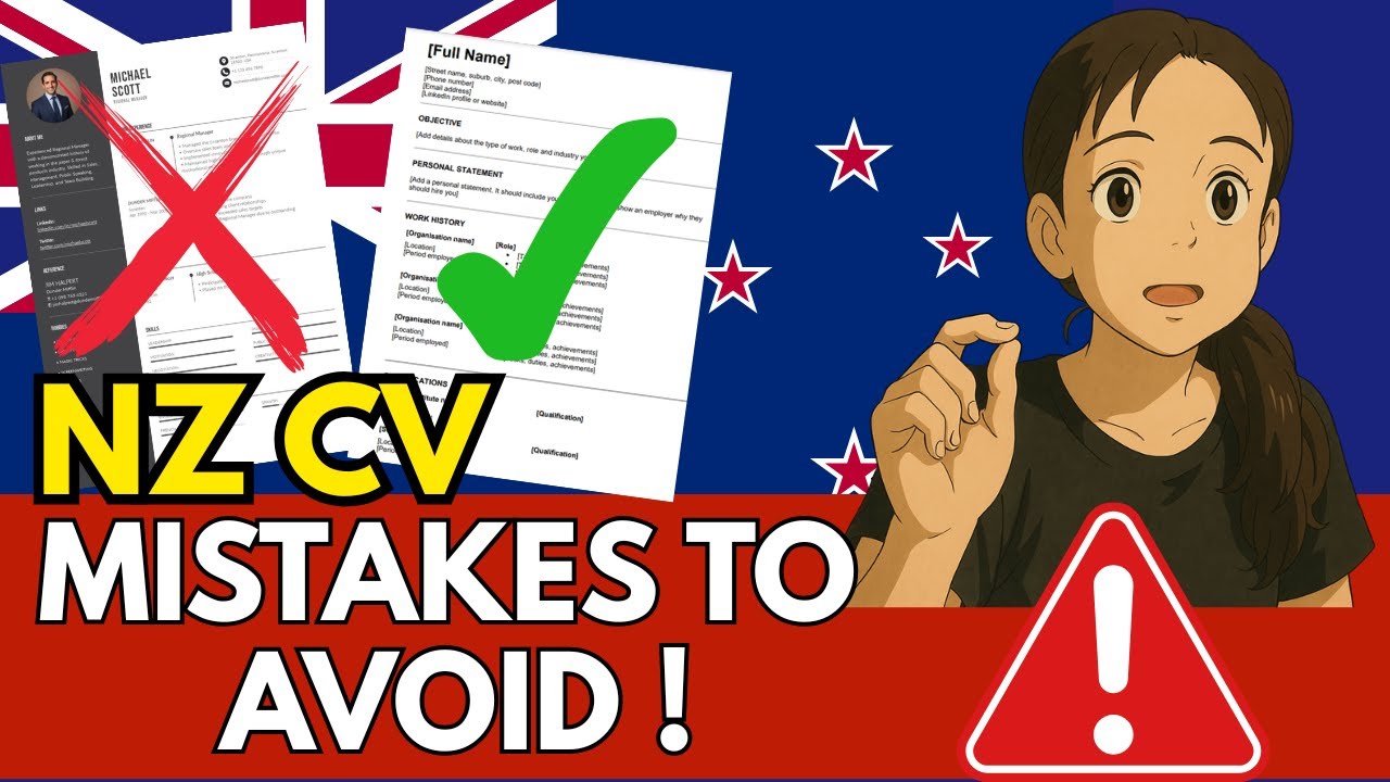 New Zealand CV Format 2025 🇳🇿 | The ONLY Resume Guide You Need to Get ...
