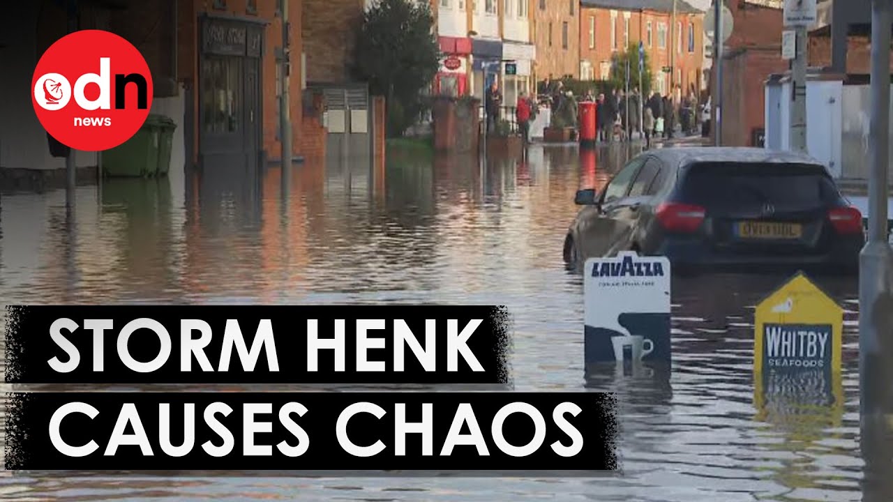 Storm Henk: Weather Destruction Continues Across UK - YouTube